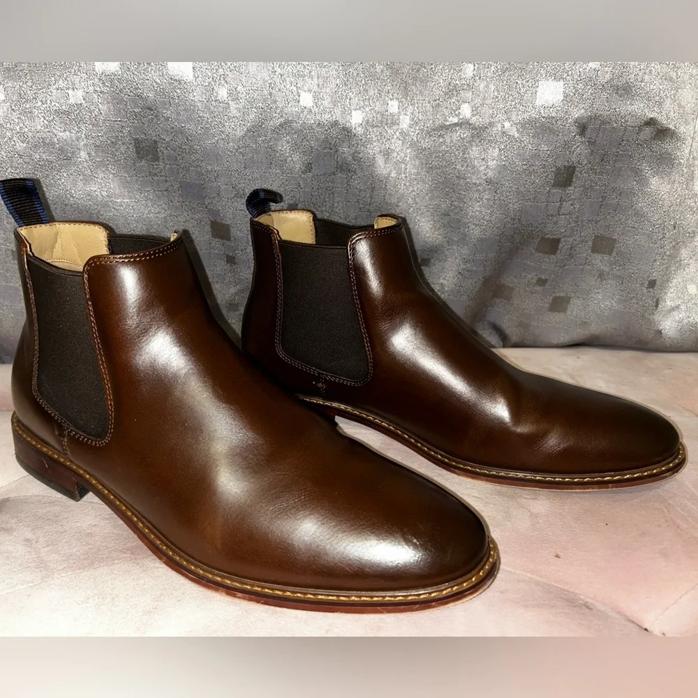 Shoes | Dark Brown Mens No 6 Aleder Chelsea Boot | Poshmark
